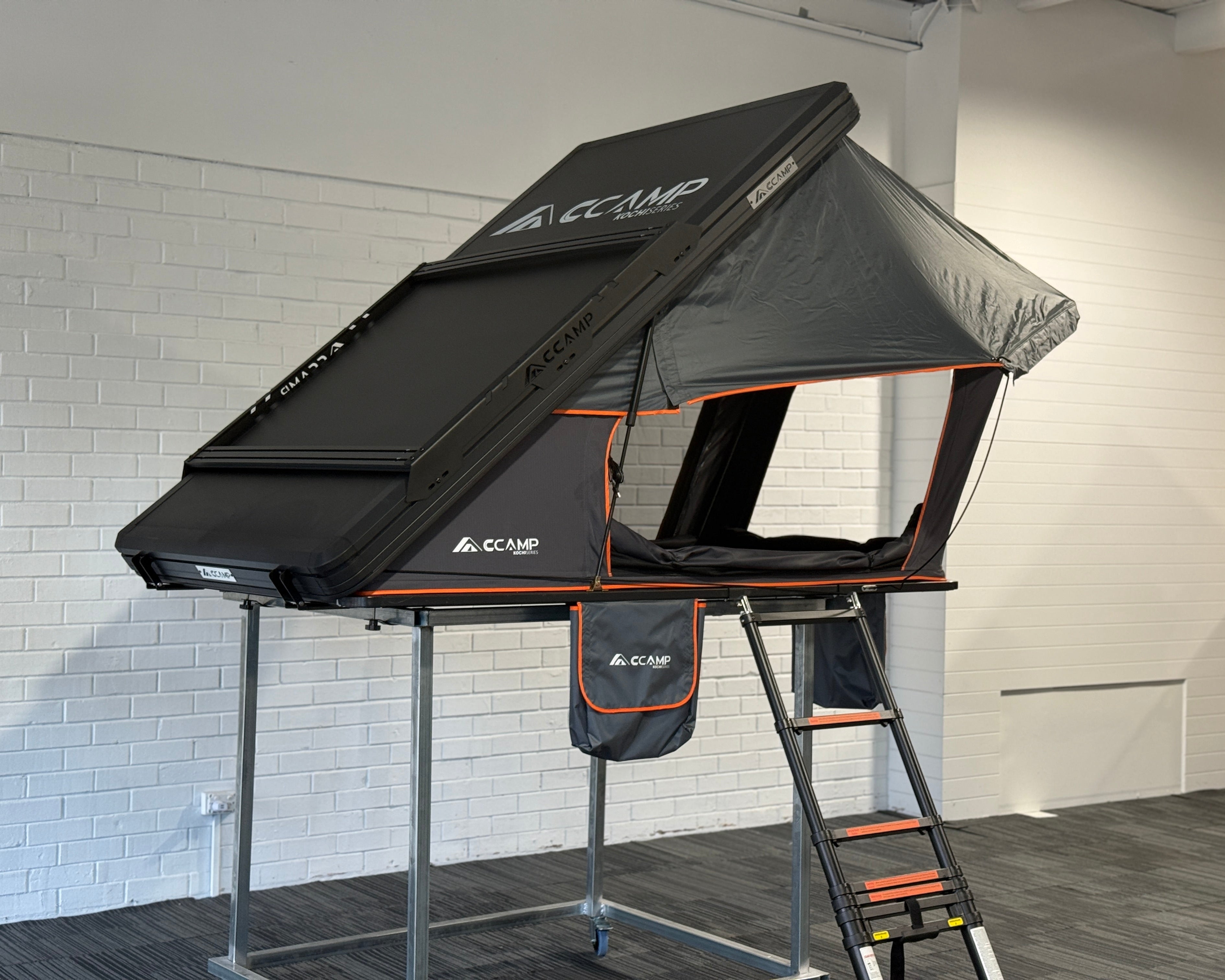 Super Slimline SkyView Rooftop Tent | Rain-protected panoramic views – CCAMP