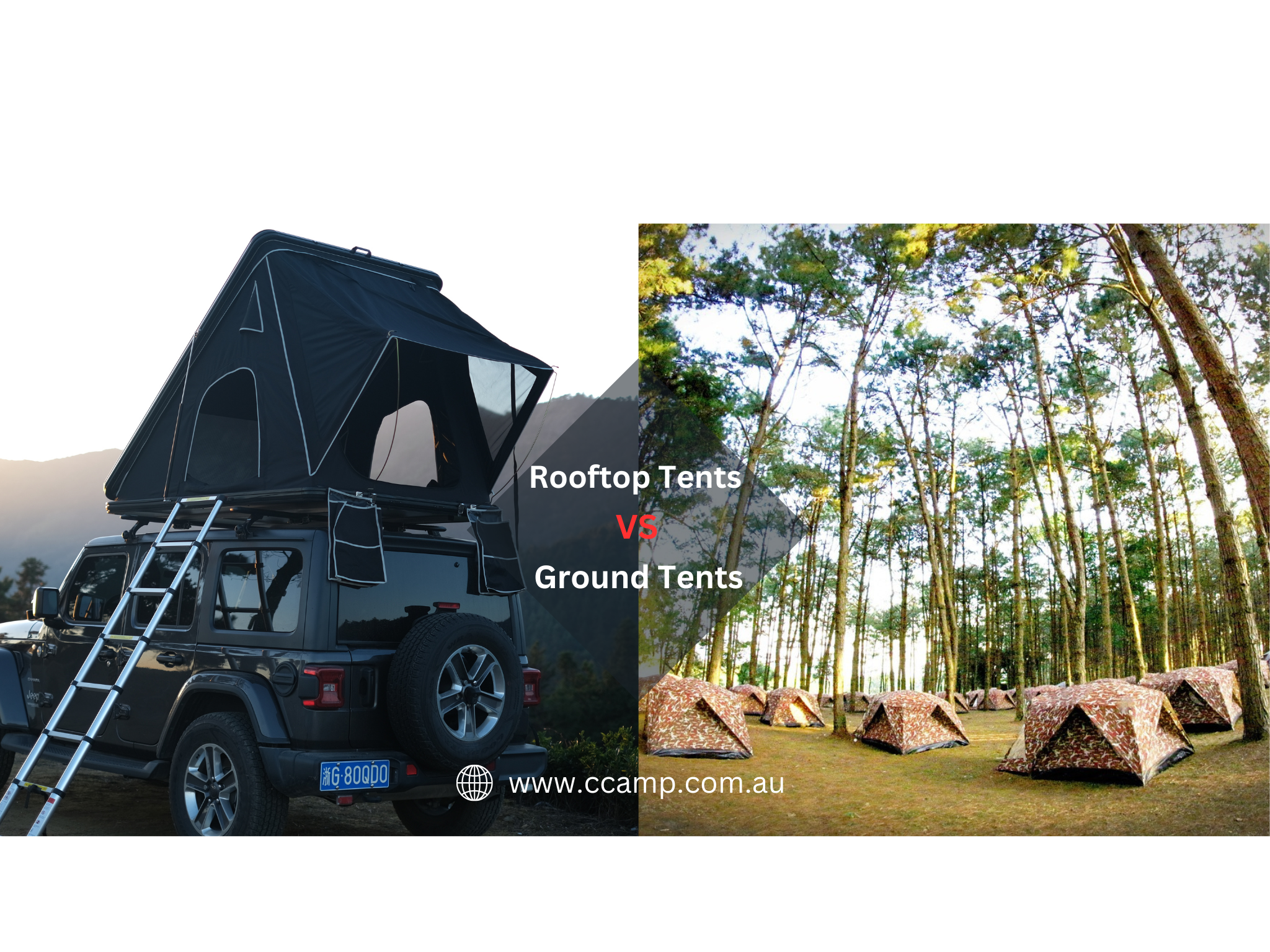 Rooftop Tents vs. Ground Tents: Which is Right for You? – CCAMP